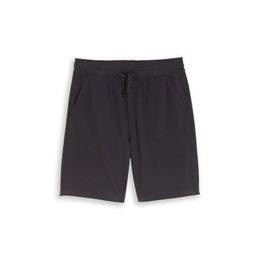 Tom Tailor Herren Tom Tailor Sweatshorts mit elastischem Bund 152, N-Gr