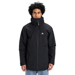 Quiksilver Herren Regenjacke &raquo;Overcast 3K Parka&laquo; mit Kapuze M