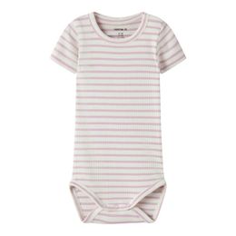 name it Jungen Kurzarmbody &raquo;NBNBANI SS BODY NOOS&laquo; Baumwollmischung, Jersey Rippqualit&auml;t 68, N-Gr