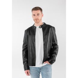 Mauritius Herren Lederjacke &raquo;MMOrlando&laquo; mit Bikerkragen XL (52) Trachtenmode