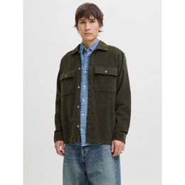 Jack & Jones Jack & Jones Herren Langarmhemd &raquo;JJEPERFECT CORDUROY OVERSHIRT LS SN&laquo; XS, N-Gr