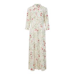 Y.A.S YAS Kleid 'YASSavanna' Damen Gr&ouml;&szlig;e 42 gr&uuml;n / orchidee / dunkelrot / wei&szlig; Sommerkleid