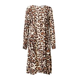 Vila Kleid 'Paya' Damen Gr&ouml;&szlig;e 44 creme / braun / schoko / schwarz Sommerkleid