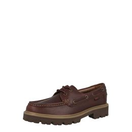 Clarks Schn&uuml;rschuh 'Cleyhill' Damen Gr&ouml;&szlig;e 41.5 braun Sommerschuhe