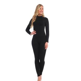 MAGIC BODYFASHION Damen MAGIC BODYFASHION Jumpsuit nahtlose Verarbeitung f&uuml;r einen unsichtbaren Look schwarz XL, N-Gr