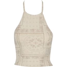 Karl Kani Damen Tanktop &raquo; Signature Paisley Neckholder Top&laquo; L