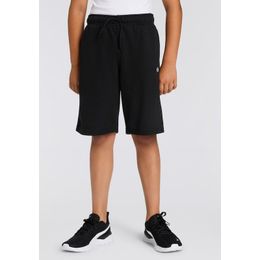Champion Jungen Jerseyhose f&uuml;r Kinder, mit sportlichem Stil, mit Logodruck, mit Tunnelzug schwarz L (152/158), N-Gr