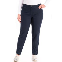 KjBRAND Damen KjBRAND Caprihose &raquo;Betty 7/8&laquo; Sommerhose blau 54, N-Gr