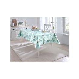Tischdecke Gr. 4, blau (bleu), B:130cm L:220cm, Tischdecken, Tischdecke