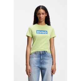 Hugo Blue Damen HUGO Blue T-Shirt &raquo;Classic Tee&laquo; mit Rundhals, Logodruck XL