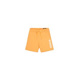 Alpha Industries Herren Shorts &raquo;Alpha Puff Print Short&laquo; orange S, Normalgr&ouml;&szlig;en