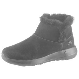 Skechers Damen Winterboots &raquo;On the Go Joy - Bundle Up&laquo; Snowboots mit Fellimitat-Besatz schwarz 41