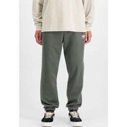 Alpha Industries Herren Sweathose &raquo;Basic Jogger Small Logo II&laquo; gr&uuml;n L, N-Gr