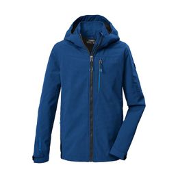 Killtec Jungen Softshelljacke &raquo;KOS 143 BYS SFTSHLL JCKT&laquo; Winddichte, wasserabweisende Softshelljacke mit Karomuster 140