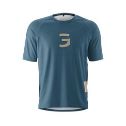 Gonso Herren Radtrikot &raquo;Trail Jersey M&laquo; Herren Fahrradtrikot, leichtes u atmungsaktives Trikot, ideal f&uuml;r MTB XXL