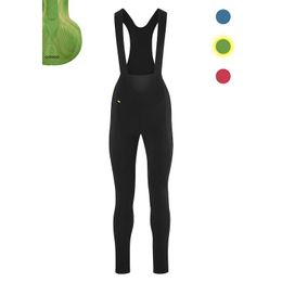 Gonso Damen Fahrradhose &raquo;SITIVO TI BIB W&laquo; Damen Radhose, Radlerhose mit speziellem Sitzpolster, Tight Fit gr&uuml;n 42, Normalgr&ouml;&szlig;en