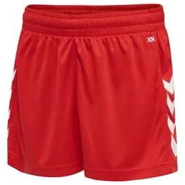 Trainingsshorts Hummel "HMLCORE XK POLY SHORTS KIDS", Jungen, Gr. 164, N-Gr, rot (true rot), Obermaterial: 100% Polyester, Hosen, f&uuml;r Kinder