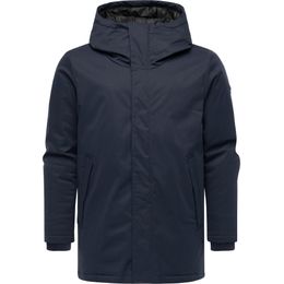 Ragwear Winter Coat 'Parcan Twill' male size L Navy