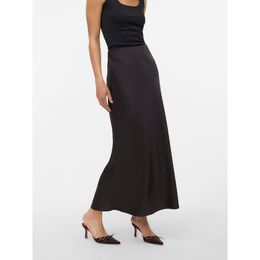 V&eacute;ro Moda Vero Moda Damen A-Linien-Rock &raquo;VMMERLE ANKLE SKIRT WVN GA NOOS&laquo; Kunstfaser S
