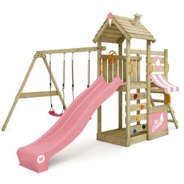 Wickey Spielturm mit Schaukel CherryFlyer | Kletterger&uuml;st