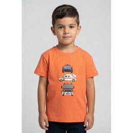 Blue Seven Jungen T-Shirt Basic Passform, ohne Verschluss, unifarben oder mit Druck 98