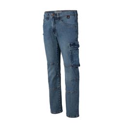 HERO by John Medoox Herren HERO by John Medoox Workerjeans &raquo;CALGARY Denim Basic Workwear Arbeits-Cargojeans&laquo; Arbeits-Cargojeans Denim / Jeansf&uuml;r 