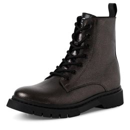 Tamaris Damen Schn&uuml;rboots , Herbstboots, Schn&uuml;rstiefelette mit praktischer Anziehlasche 40