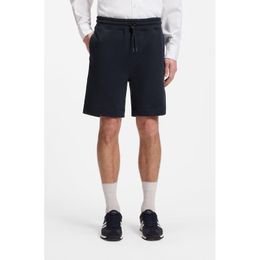 BOSS Orange Herren BOSS Orange Sweatshorts &raquo;Sewalk&laquo; mit BOSS Markenlabel blau 5XL, N-Gr
