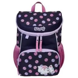 Kinderrucksack Scooli "Mini-Me, Caty Cat", Kinder, Gr. B/H/T: 20cm x 29cm x 13cm, lila (caty cat), Polyester, Rucks&auml;cke