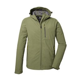 Killtec Herren Softshelljacke &raquo;KOS 259 MN SFTSHLL JCKT&laquo; Wasserabweisende Softshelljacke mit verstellbarer Kapuze M