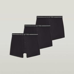 G-Star Raw G-Star Herren G-STAR Boxershorts &raquo;NOBLE, 3 PACK TRUNKS&laquo; Packung, 3 Stk. mit Logobund M, 3 Stk.