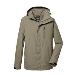 Killtec Herren Outdoorjacke &raquo;KOS 256 MN JCKT_CARLEB&laquo; Wind- und wasserdichte Herrenjacke mit abnehmbarer Kapuze gr&uuml;n XL