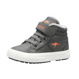 Kangaroos M&auml;dchen Kangaroos Sneaker &raquo;Kavu III&laquo; Warmfutter, Rei&szlig;verschluss,Winterschuhe, Schn&uuml;rboots, Sneakerboots grau 25