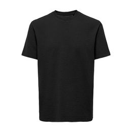 Only & Sons Only & Sons Herren ONLY & SONS Rundhalsshirt &raquo;ONSKIAN LIFE REG SEERSUCKER SS TEE NOOS&laquo; M