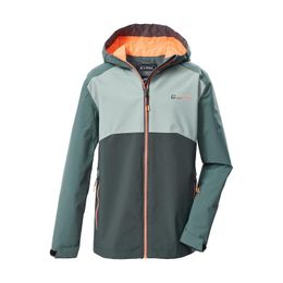 Killtec Herren Funktionsjacke &raquo;KOS 147 BYS JCKT&laquo; Kinderjacke, wasserdicht, Colourblock, Teflon EcoElite impr&auml;gniert 164