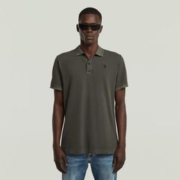 G-Star Raw G-Star Herren G-STAR Poloshirt &raquo;Dunda Slim Fit&laquo; Logostickerei auf der Brust L