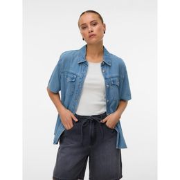 V&eacute;ro Moda Vero Moda Damen Jeansbluse &raquo;VMSIGGA SS CLR DENIM SHIRT&laquo; Baumwollmischung, regular fit XS