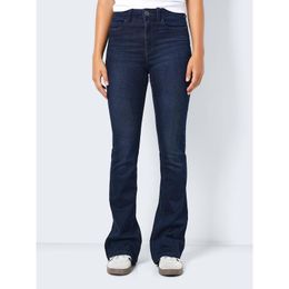 Noisy may Damen Noisy may Bootcut-Jeans &raquo;NMSALLIE HW FLARE JEANS VI241DB NOOS&laquo; blau 27, L&auml;nge 30