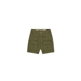 Alpha Industries Herren Shorts &raquo;Battle Short&laquo; gr&uuml;n 32, Normalgr&ouml;&szlig;en