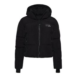 Superdry & Co Jacke Damen Gr&ouml;&szlig;e XXL taupe / schwarz / wei&szlig;