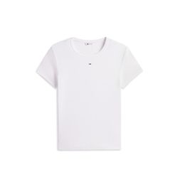 Tommy Jeans T-Shirt 'ESSENTIAL' Damen Gr&ouml;&szlig;e L wei&szlig;