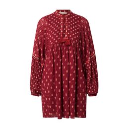 Vanessa Bruno Kleid Damen Gr&ouml;&szlig;e 40 ecru / beere / rot / hellrot Sommerkleid