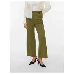 V&eacute;ro Moda Anzughose VERO MODA "VMSTAR PANTS JRS GA NOOS", Damen, Gr. L, L&auml;nge 32, capulet olive, Jersey, Obermaterial: 95% Polyester, 5% Elasthan, unifarben, loose fit normal, Hosen Anzughose