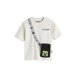 next T-Shirt 'Minecraft' Jungen Gr&ouml;&szlig;e 146 stone / schwarz