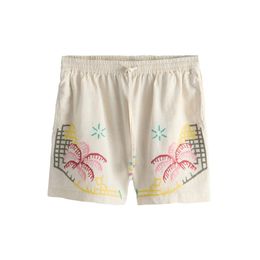 next Shorts Damen Gr&ouml;&szlig;e 44 ecru / gelb / dunkelgr&uuml;n / rosa / rot