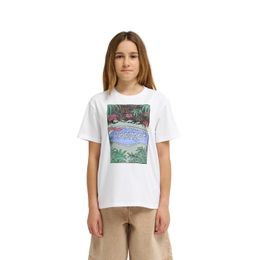T-Shirt Element "Poolside", Jungen, Gr. 10(140-148cm), optic wei&szlig;, Obermaterial: 100% Walkfrottier;, Shirts T-Shirt