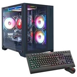 Hyrican GAMEMAX Gaming-PC "Infinity Mini BK 7796 AMD Ryzen 7 5700X 5060Ti 16GB 1TB SSD", schwarz, Microsoft Windows 11 Home (64 Bit), 16 GB RAM 1.000 GB SSD, Desktop-PCs, Windows 11