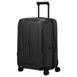 Hartschalen-Trolley Samsonite "ESSENS ZIP", Gr. B/H/T: 40cm x 55cm x 23cm 50 l, graphite, Polypropylen, Koffer, aus Polypropylen, mit Volumenerweiterung