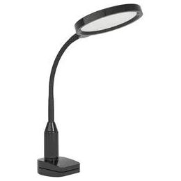 Eglo Klemmleuchte "LAURO Klemmlicht - Kunststoff - LED - 1X5,5W - IP20", schwarz, 1, H: 37,5cm, 1 Stk., Leuchten, Klemmlampe, Schreibtischlampe, Leselampe, L26,5 x B14 x H37,5 cm, Klemmleuchte