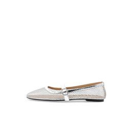 Bianco Ballerina 'BIALilja' Damen Gr&ouml;&szlig;e 36 silber Sommerschuhe